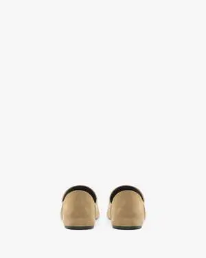 JUDE Floor Slipper Suede Leather
