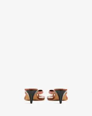 JUDE Rooty Sandal Python Leather - Tan