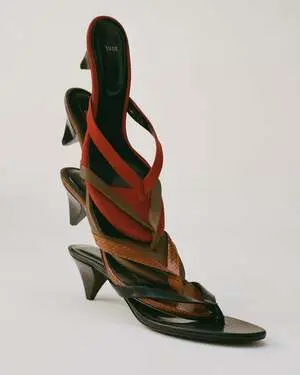 JUDE Rooty Sandal Leather - Black
