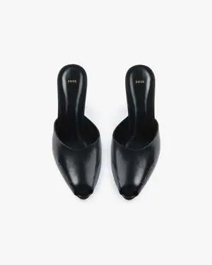 JUDE Gild Mule Leather - Black