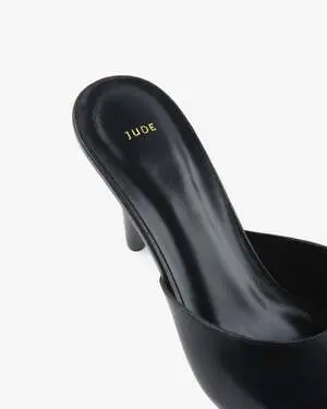 JUDE Gild Mule Leather - Black