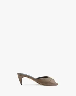 JUDE Cave Mule Clay Leather - Brown