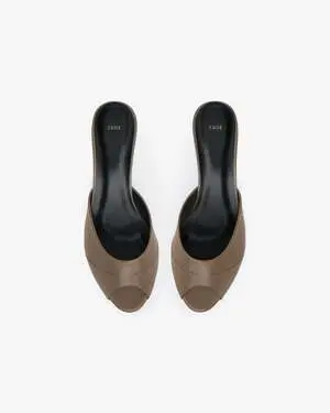 JUDE Cave Mule Clay Leather - Brown