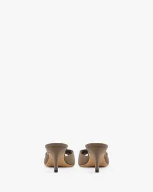 JUDE Cave Mule Clay Leather - Brown