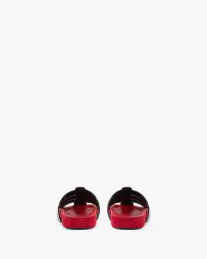 JUDE Dusty Flat Black Leather And Suede