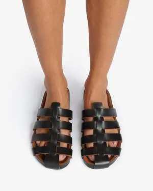 JUDE Dusty Flat Leather - Brown