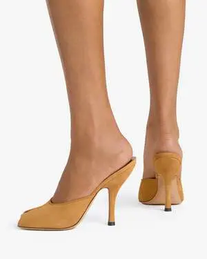 JUDE Date Mule Nubuck Leather - Tan