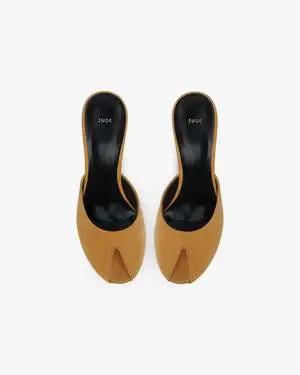 JUDE Date Mule Nubuck Leather - Tan