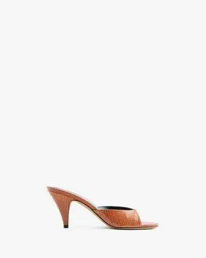 JUDE Haze Sandal Python Leather
