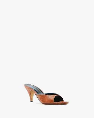 JUDE Haze Sandal Python Leather