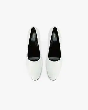 JUDE Date Pump Leather - White