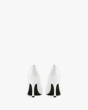 JUDE Date Pump Leather - White
