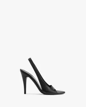 JUDE Ibis Slingback Nappa Leather - Black