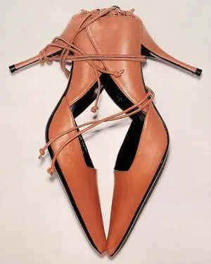 JUDE Scoop Pump Apricot Leather - Tan