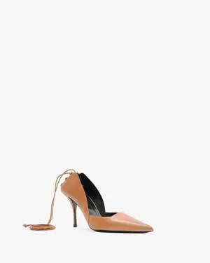 JUDE Scoop Pump Apricot Leather - Tan