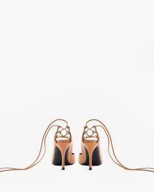 JUDE Scoop Pump Apricot Leather - Tan