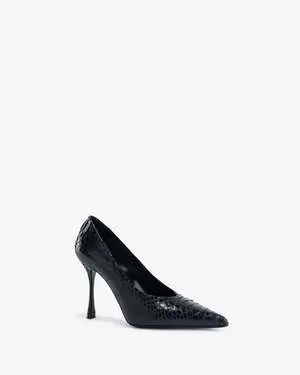 JUDE Kiss Pump Python Leather