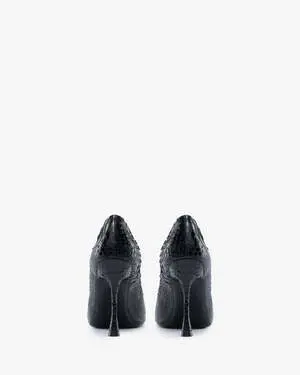 JUDE Kiss Pump Python Leather
