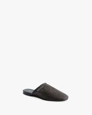 JUDE Floor Slide Woven Leather