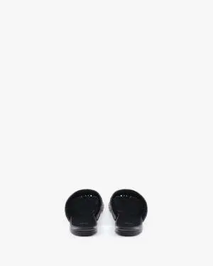 JUDE Floor Slide Woven Leather