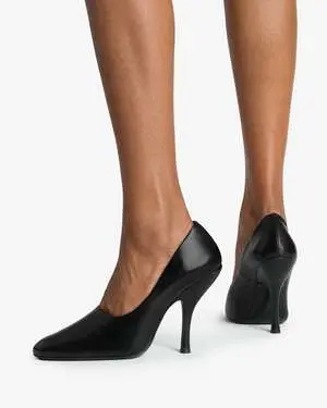JUDE Date Pump Leather - Black