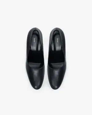 JUDE Date Pump Leather - Black