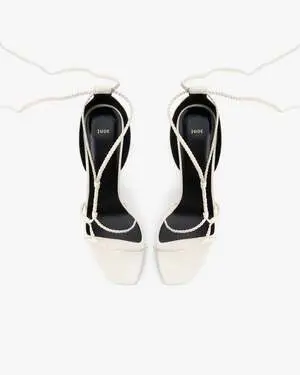 JUDE Atlas Sandal Off- Woven Leather