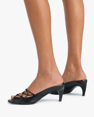 MY STORE Knotty Sandal In Leather