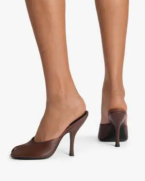 MY STORE Date Mule In Leather