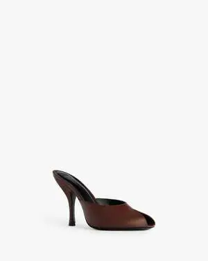 MY STORE Date Mule In Leather
