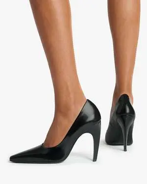MY STORE Fame Pump In Brushed Leather