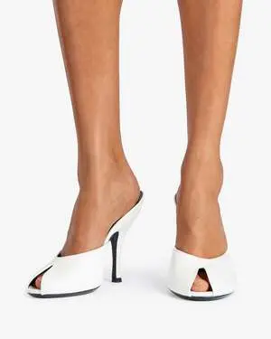 MY STORE Date Mule In Creased Leather