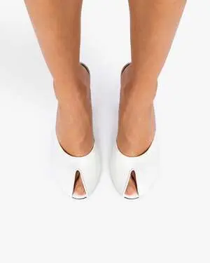 MY STORE Date Mule In Creased Leather