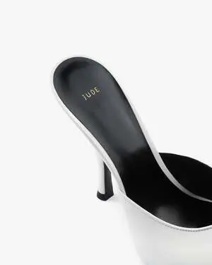 MY STORE Date Mule In Creased Leather