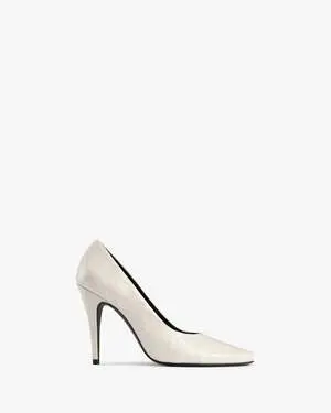 JUDE Jerry Pump Croc Embossed Patent Leather