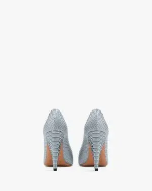 JUDE Inez Pump Python Leather - Grey