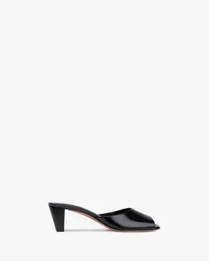 JUDE Ease Mule Brushed Leather - Black