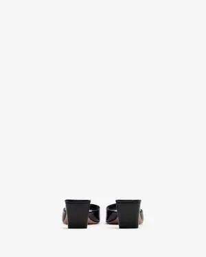 JUDE Ease Mule Brushed Leather - Black