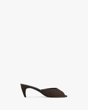 JUDE Cave Mule Nubuck Leather - Brown