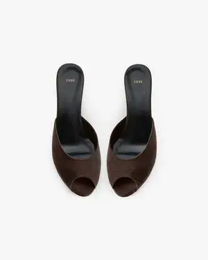 JUDE Cave Mule Nubuck Leather - Brown