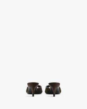 JUDE Cave Mule Nubuck Leather - Brown