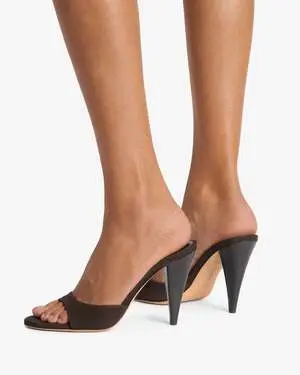 JUDE Hew Mule Nubuck Leather - Brown