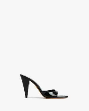 JUDE Hew Mule Patent Leather - Black
