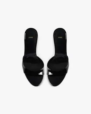JUDE Hew Mule Patent Leather - Black