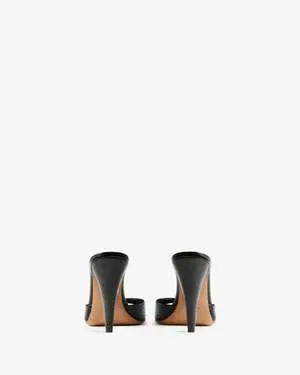 JUDE Hew Mule Patent Leather - Black