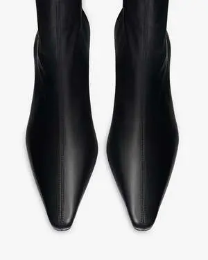 JUDE Cave Ankle Boot In Stretch Leather