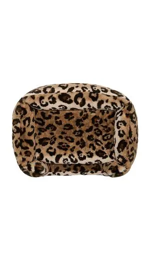 LOLA BLANKETS Small Pet Bed In Multi - Leopard