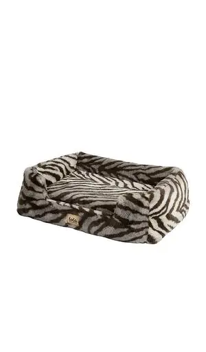 LOLA BLANKETS Medium Pet Bed In Multi - Zebra