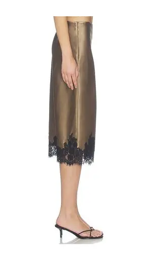 MORE TO COME Bethanie Midi Skirt