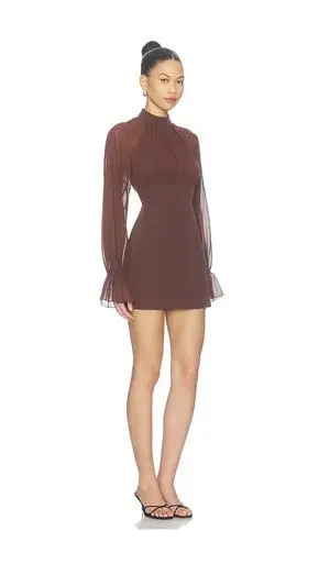 MORE TO COME Meridith Long Sleeve Mini Dress